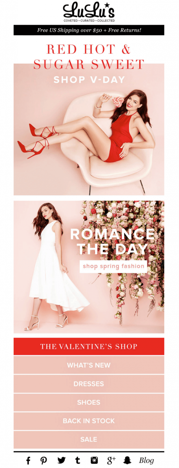 50+ Valentine's Day Email Subject Lines & Awesome Newsletter Examples