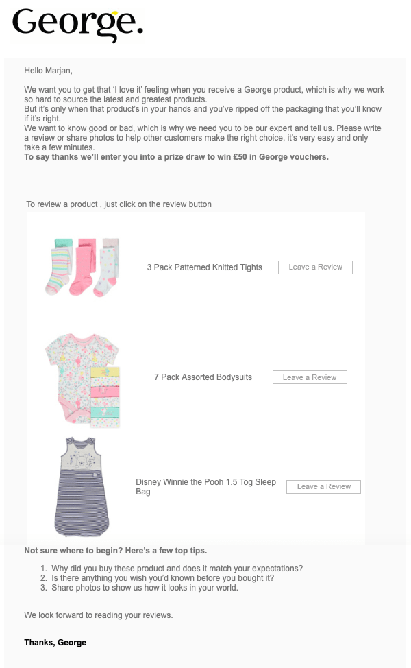 7 tips on creating a captivating product review email [+ examples]