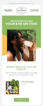 A Guide to the Perfect Browse Abandonment Email + 7 Examples