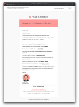How to Create a Welcome Email Template + examples | Omnisend