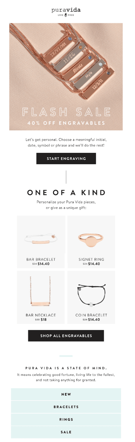 The 20 Best Flash Sale Email Subject Lines to Get Opens, Clicks & Sales