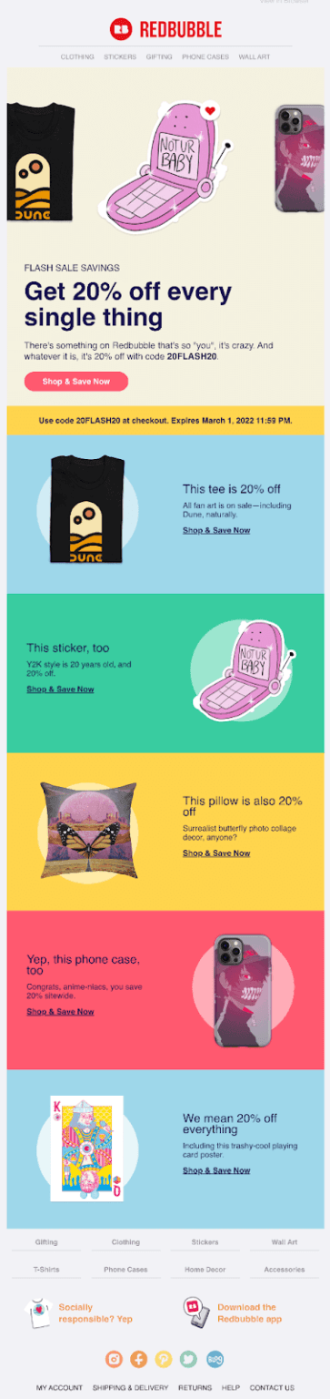 The 20 Best Flash Sale Email Subject Lines to Get Opens, Clicks & Sales