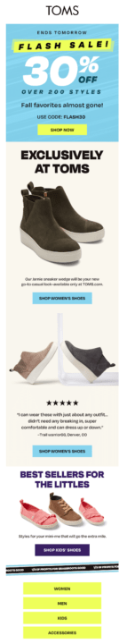 The 20 Best Flash Sale Email Subject Lines to Get Opens, Clicks & Sales