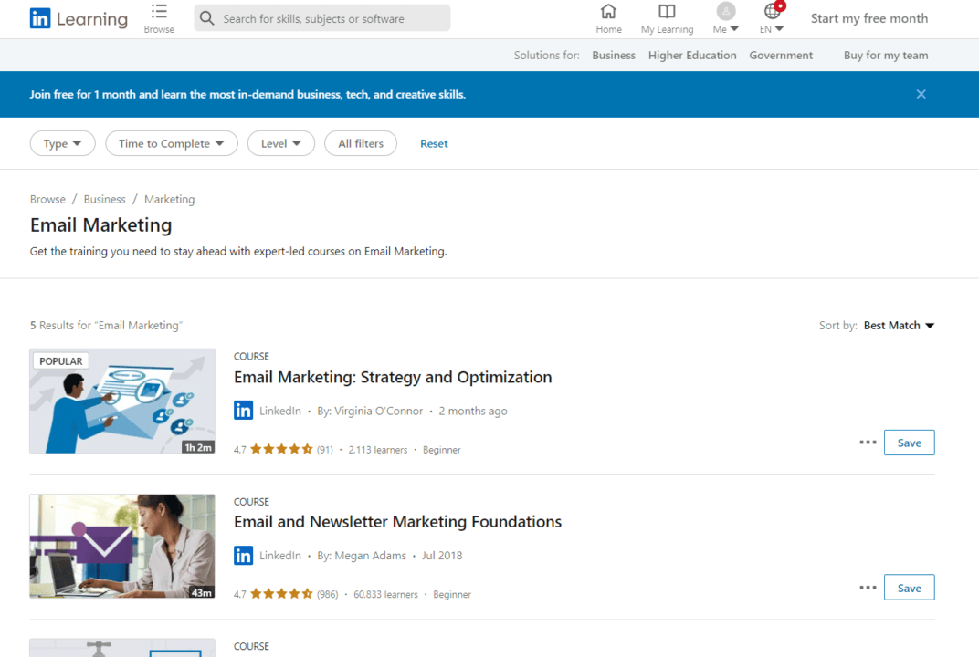 8 email marketing courses to take in 2024 (free and paid)