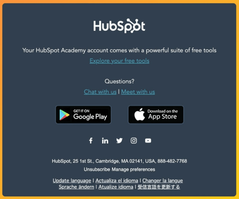 The best tips to create an email footer + 10 examples