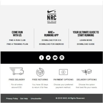 The best tips to create an email footer + 10 examples