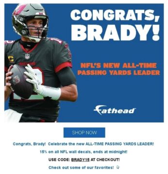 7 best Super Bowl email examples [+ templates & subject lines]