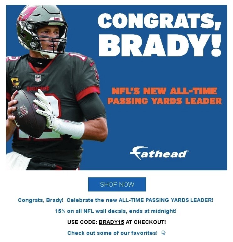 7 best Super Bowl email examples [+ templates & subject lines]