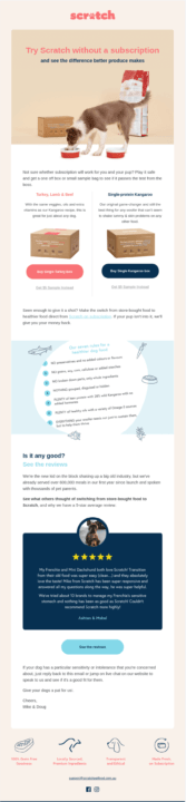 10 effective pet care email examples [inspiration + tips]