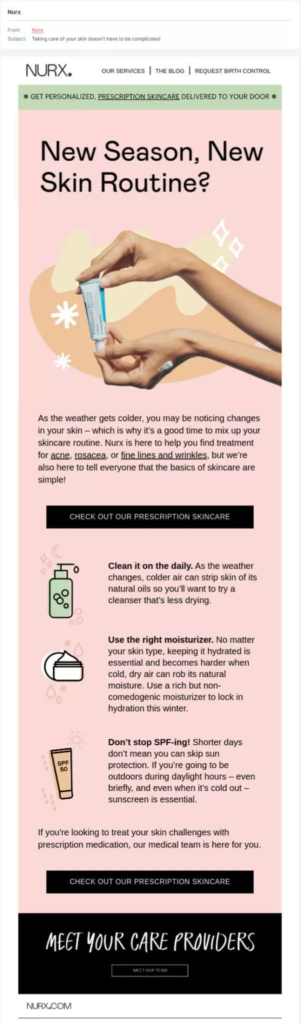 10 skincare email examples that truly capture attention 10 skincare email examples that truly capture attention
