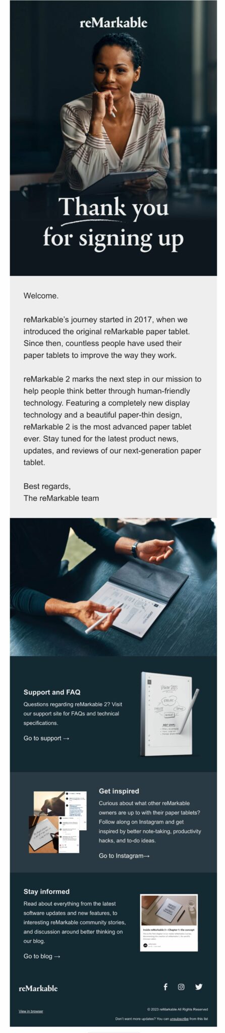 10 Best Welcome Email Examples 2023 [+Templates & Tips]