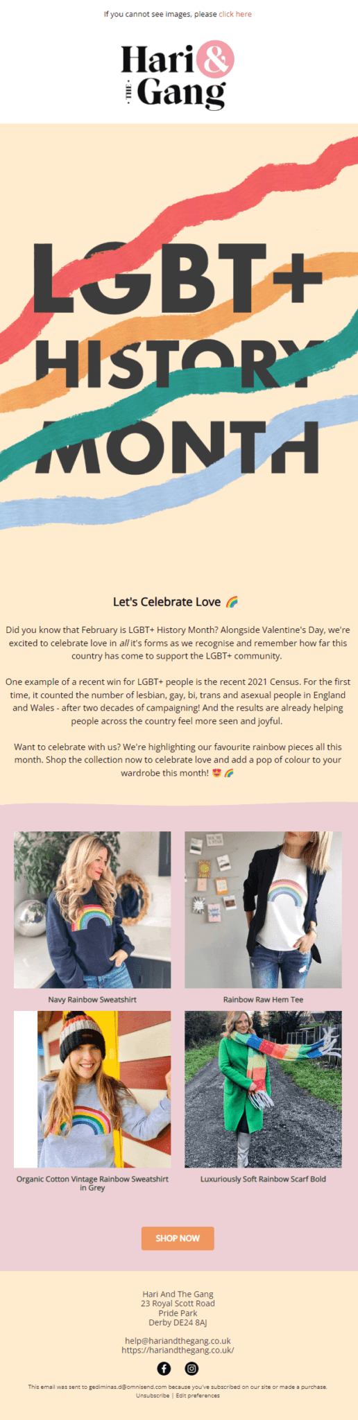8 best Pride Month email examples [+25 subject lines]