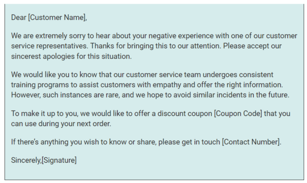 How to write an apology letter to customers (+ 8 examples)