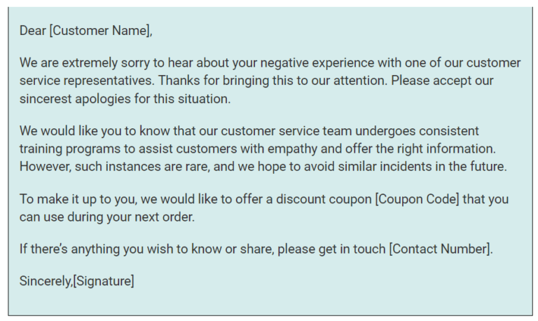 How to write an apology letter to customers (+ 8 examples)