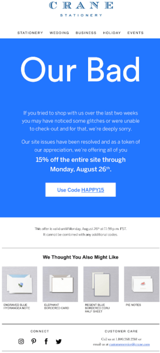 How to write an apology letter to customers (+ 8 examples)