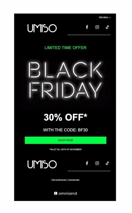 10 best Black Friday email examples and templates [2024]