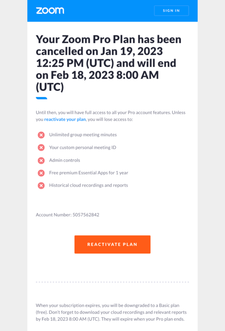 Order cancellation emails: a guide for ecommerce success in 2025