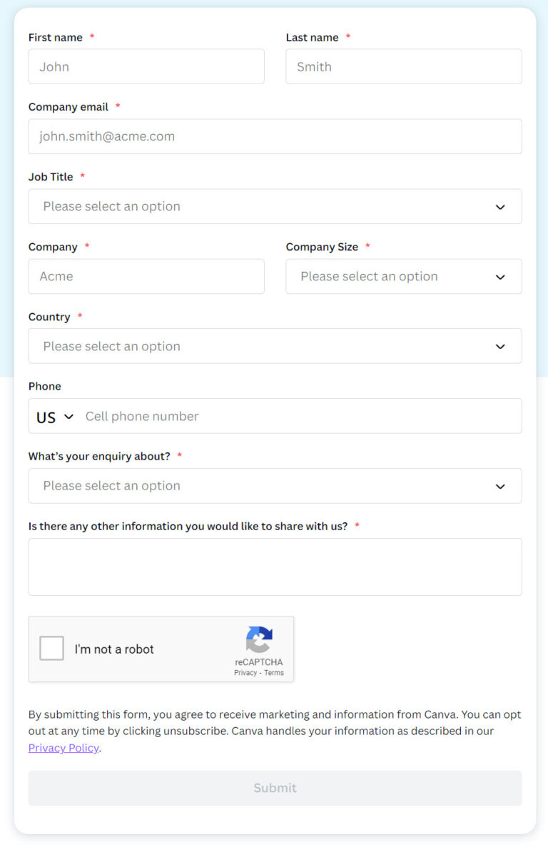 How to create a contact form in WordPress (for ecommerce)