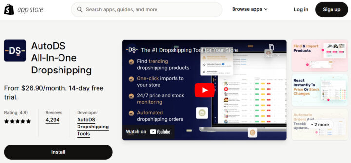 Top 25 best dropshipping apps for Shopify in 2024