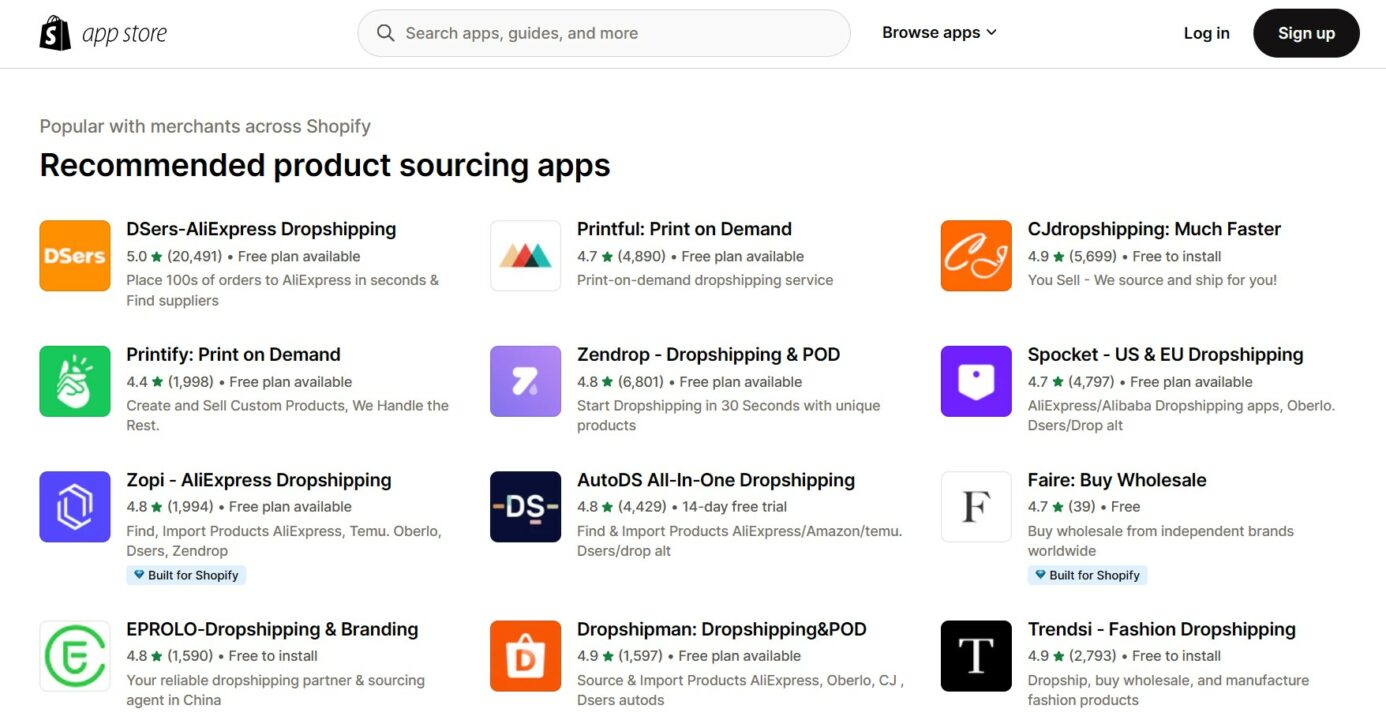 Best ecommerce apps for your online store