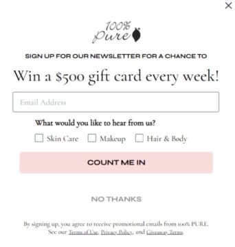 24 great email popup examples for 2025 (+ tips & best practices)