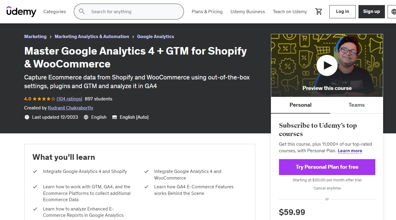 10 best ecommerce courses with certifications 2025 [Incl. free]