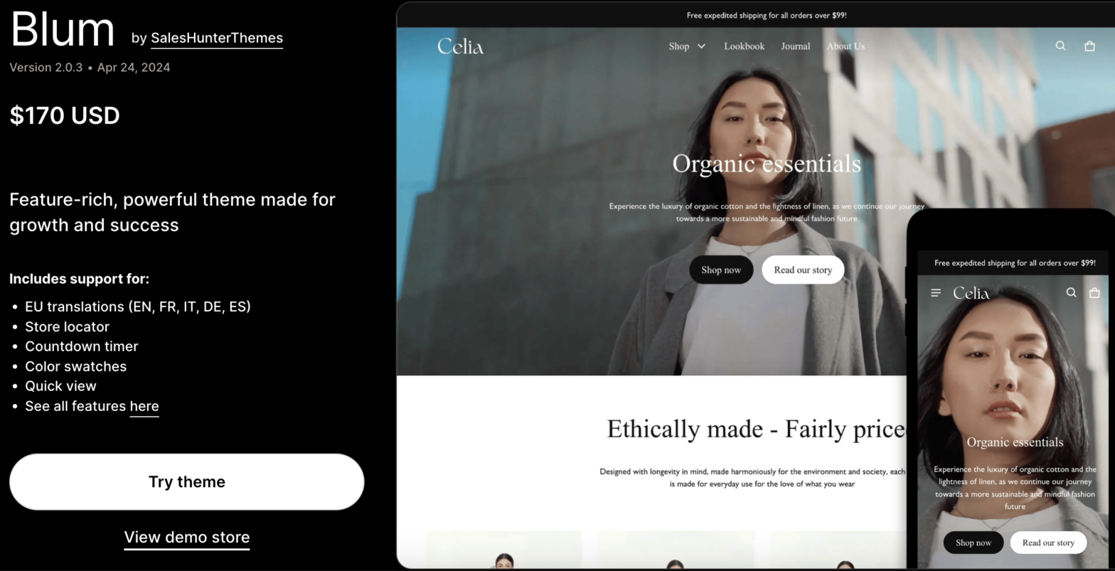 20 best Shopify themes to increase your sales