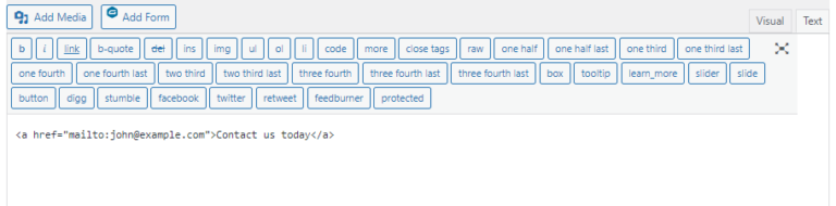 How to Link to an Email in WordPress (Without Getting Spammed)