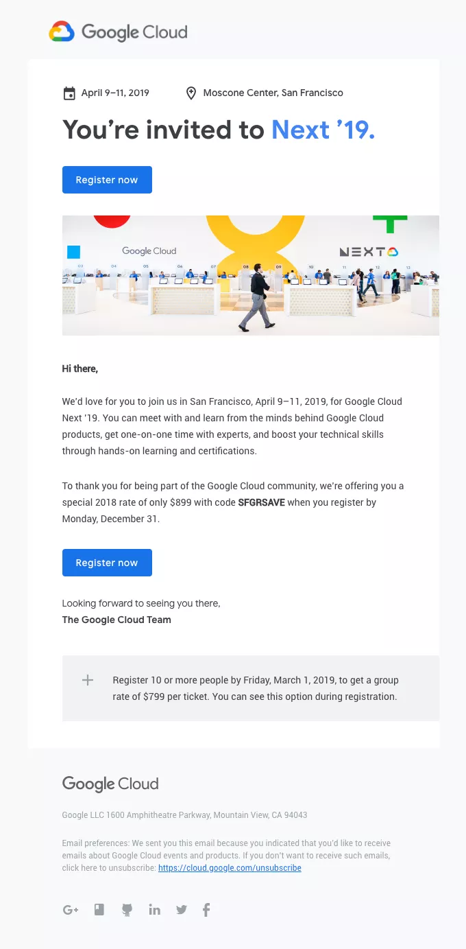 17 event invitation email examples & templates that work