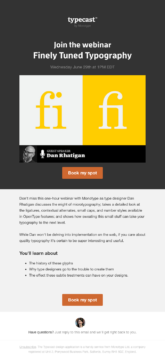 17 event invitation email examples & templates that work