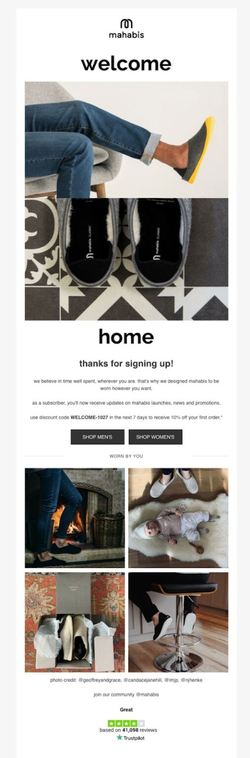 How to create a welcome email template (+ examples)