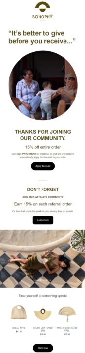 How to create a welcome email template (+ examples)