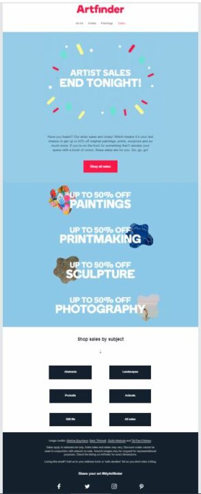 40 flash sale email and subject line examples for 2025