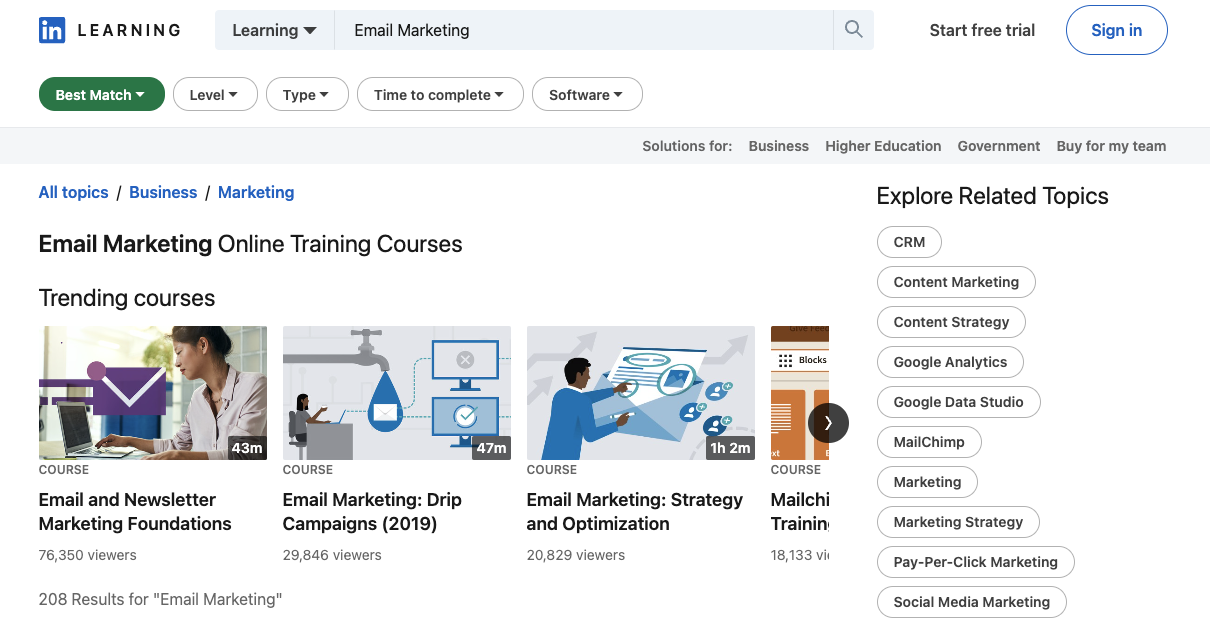 11 best email marketing courses in 2024 (free and paid)