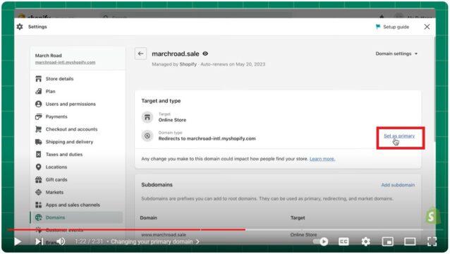 Shopify domain - everything you need to know to get started