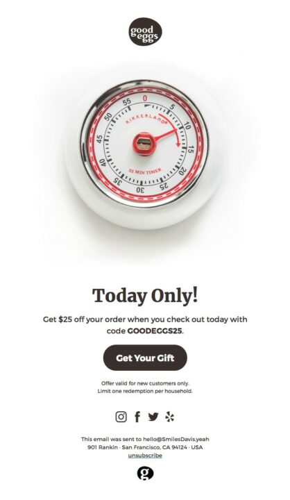 40 flash sale email and subject line examples for 2025