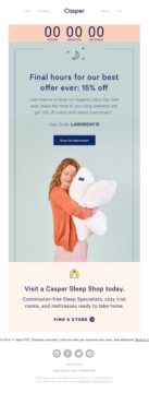 Countdown timer in email: Definitive guide & best examples