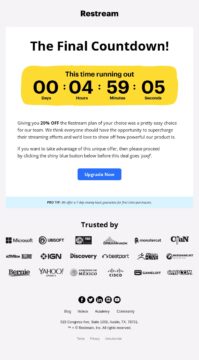 Countdown timer in email: Definitive guide & best examples