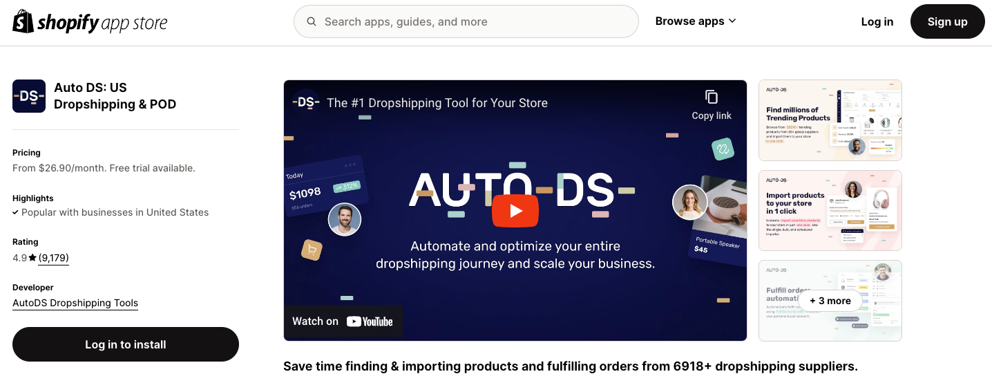 25 best dropshipping apps for Shopify in 2024