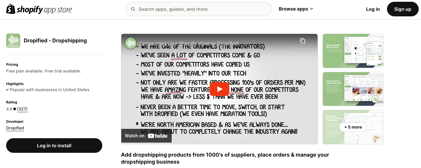 25 best dropshipping apps for Shopify in 2024