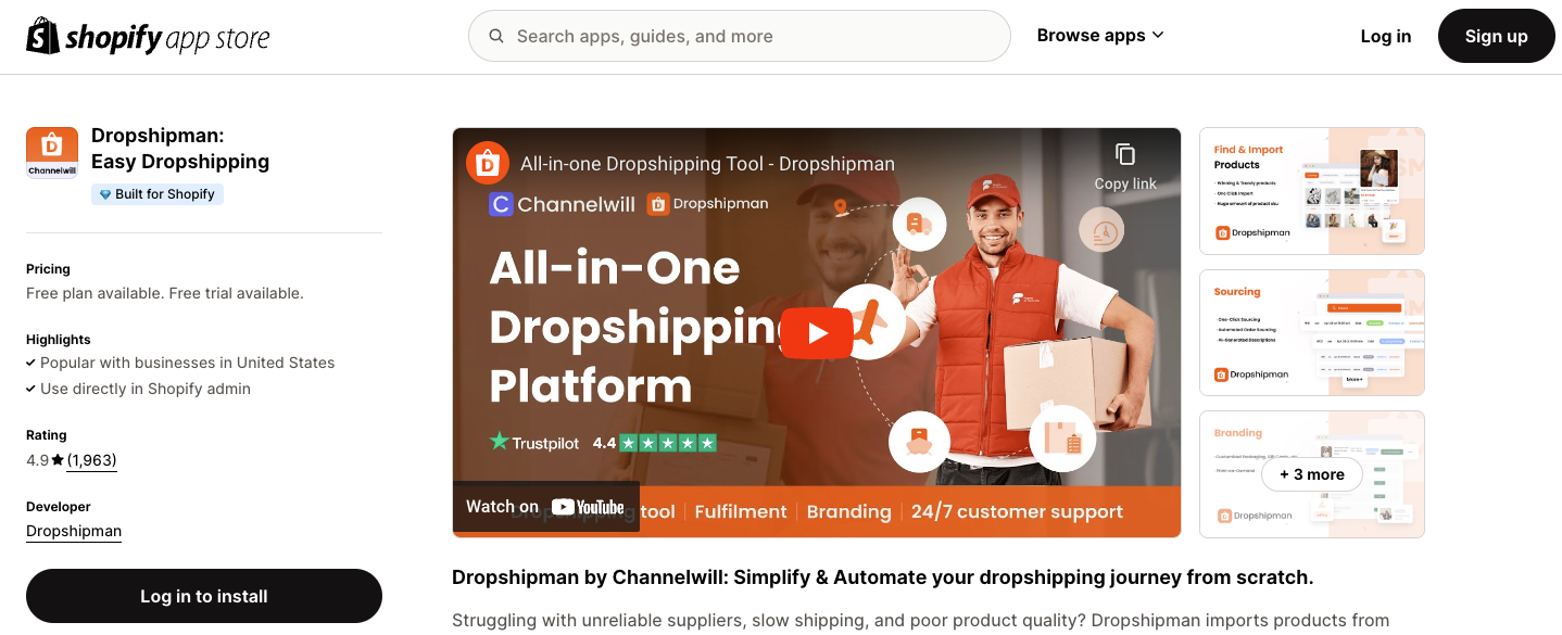 25 best dropshipping apps for Shopify in 2024