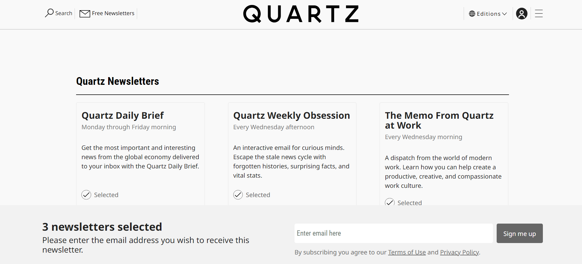 25 email newsletter signup examples for 2025