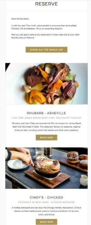 Restaurant Email Marketing: Delicious Examples & Strategies