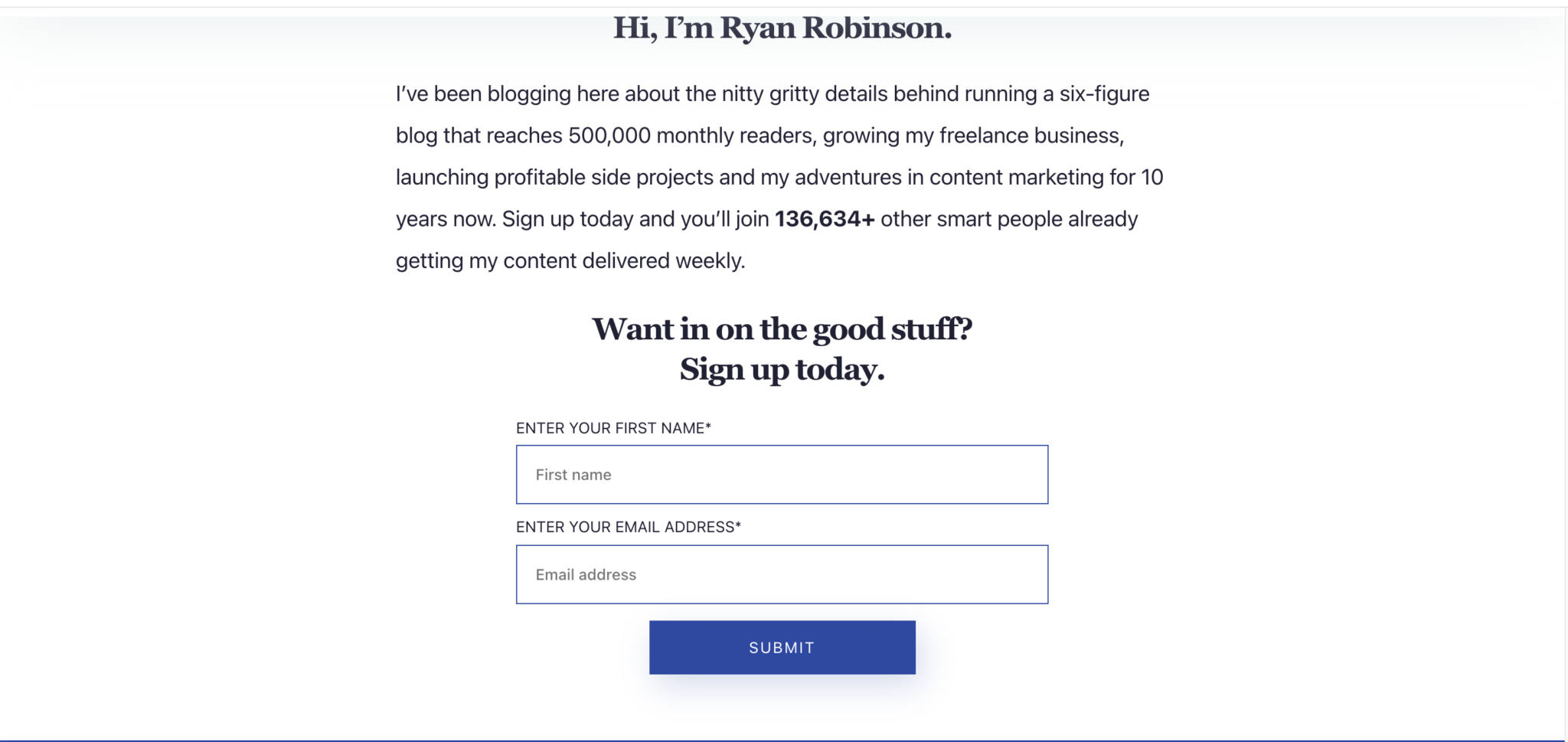 25 email newsletter signup examples for 2025