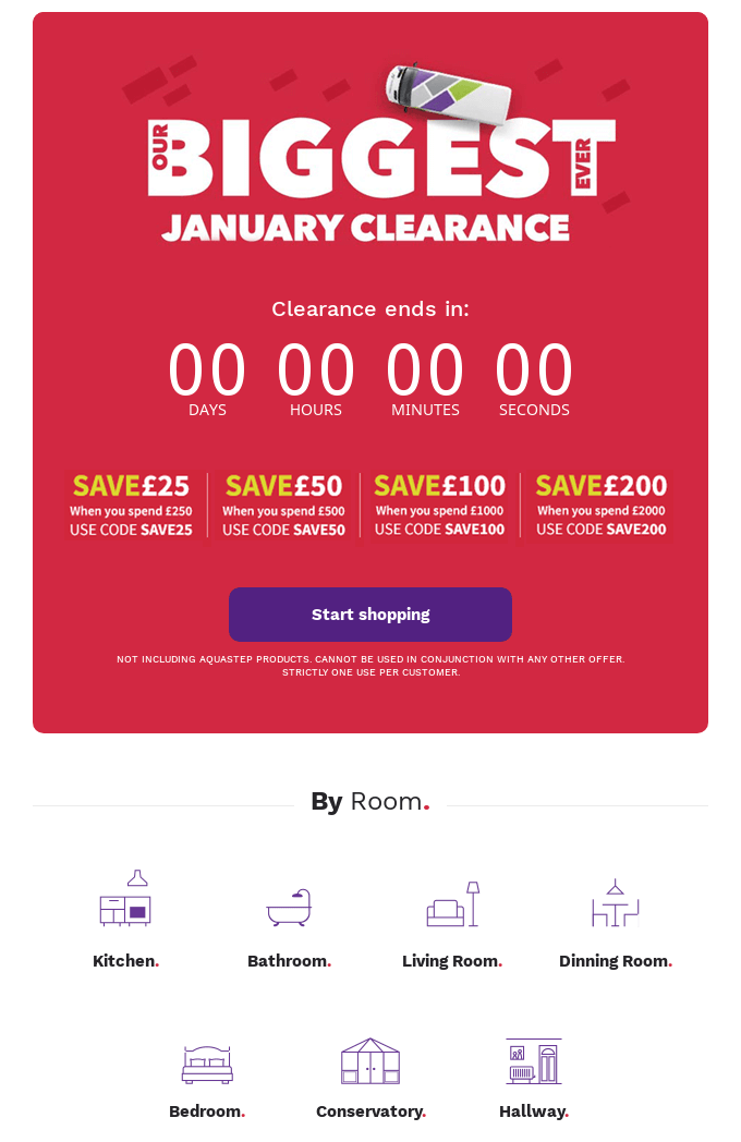 7 clearance email examples for your next sales season