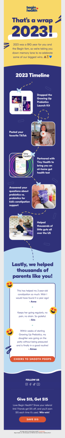 Best January Newsletter Ideas & Examples
