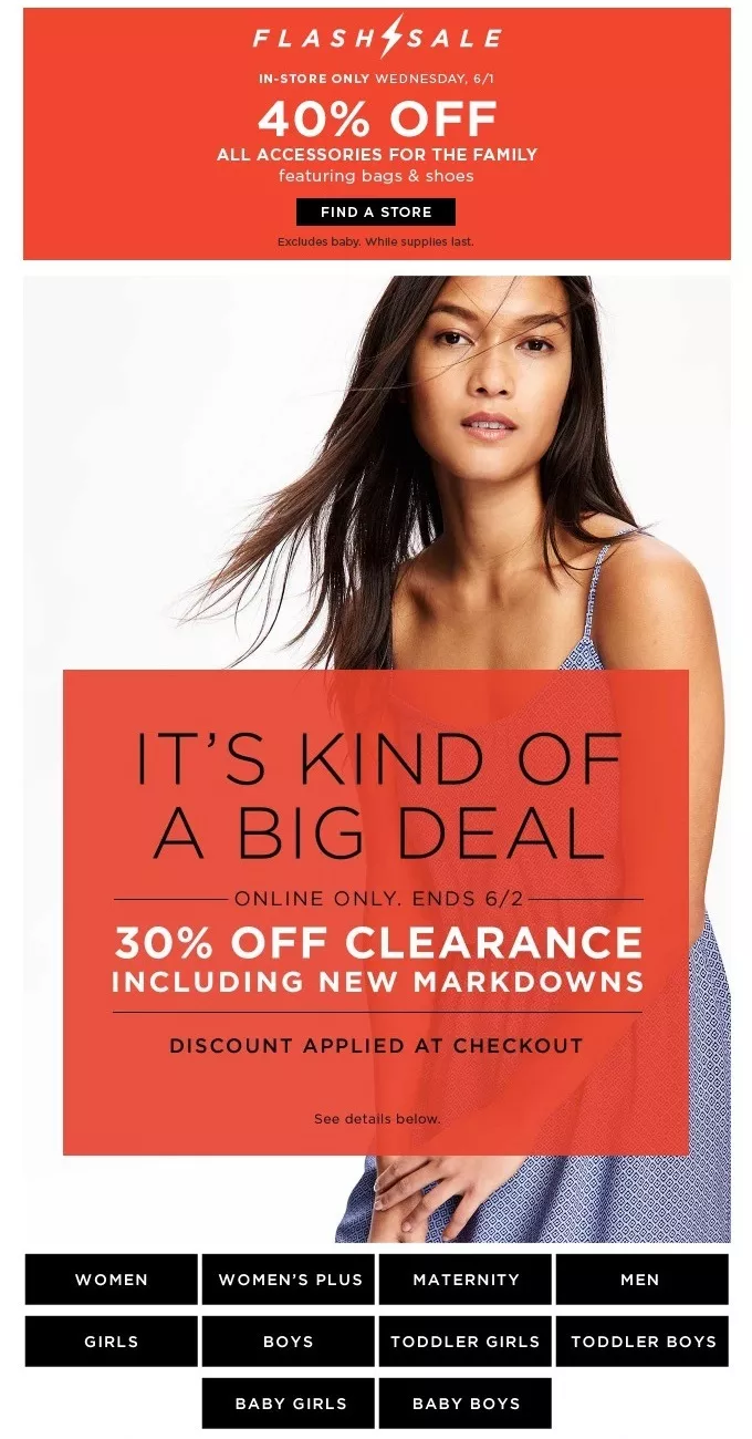 7 clearance email examples for your next sales season