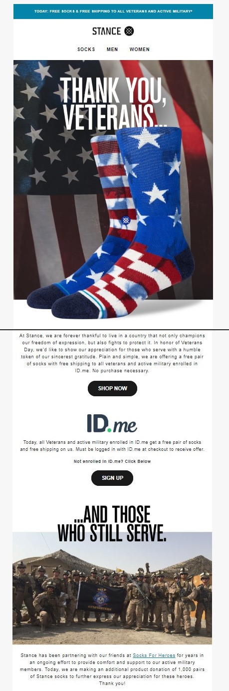 Crafting meaningful Veterans Day emails