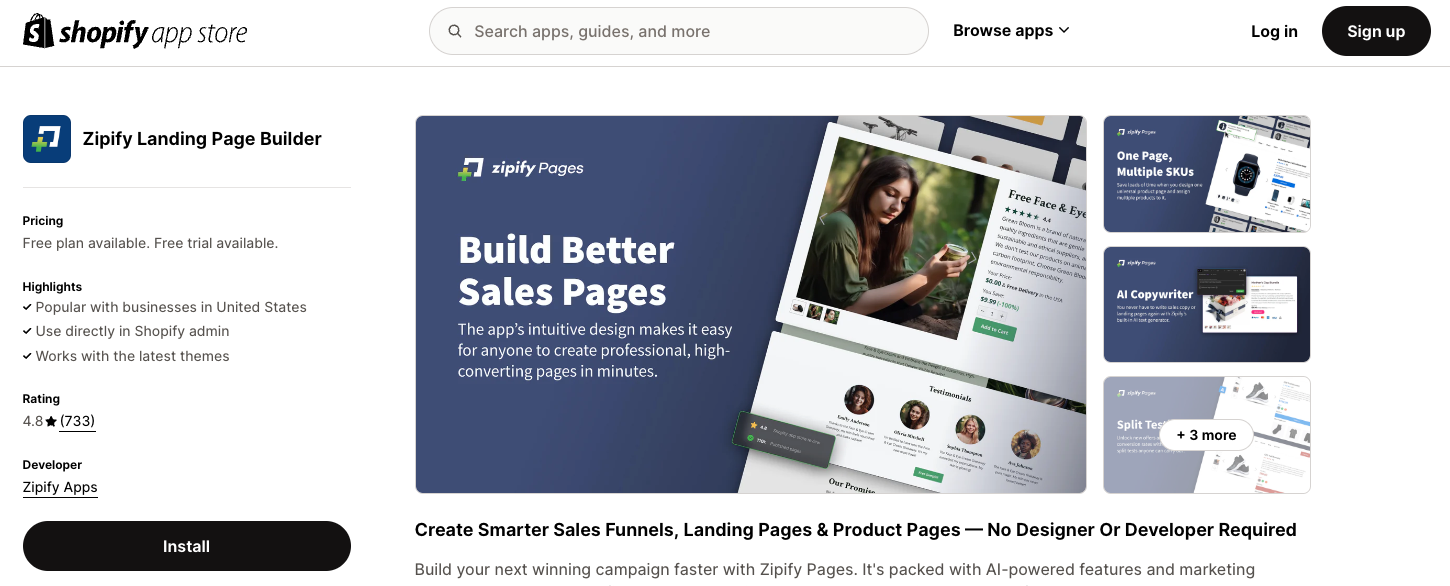 15 Best Shopify Landing Page Builders in 2024