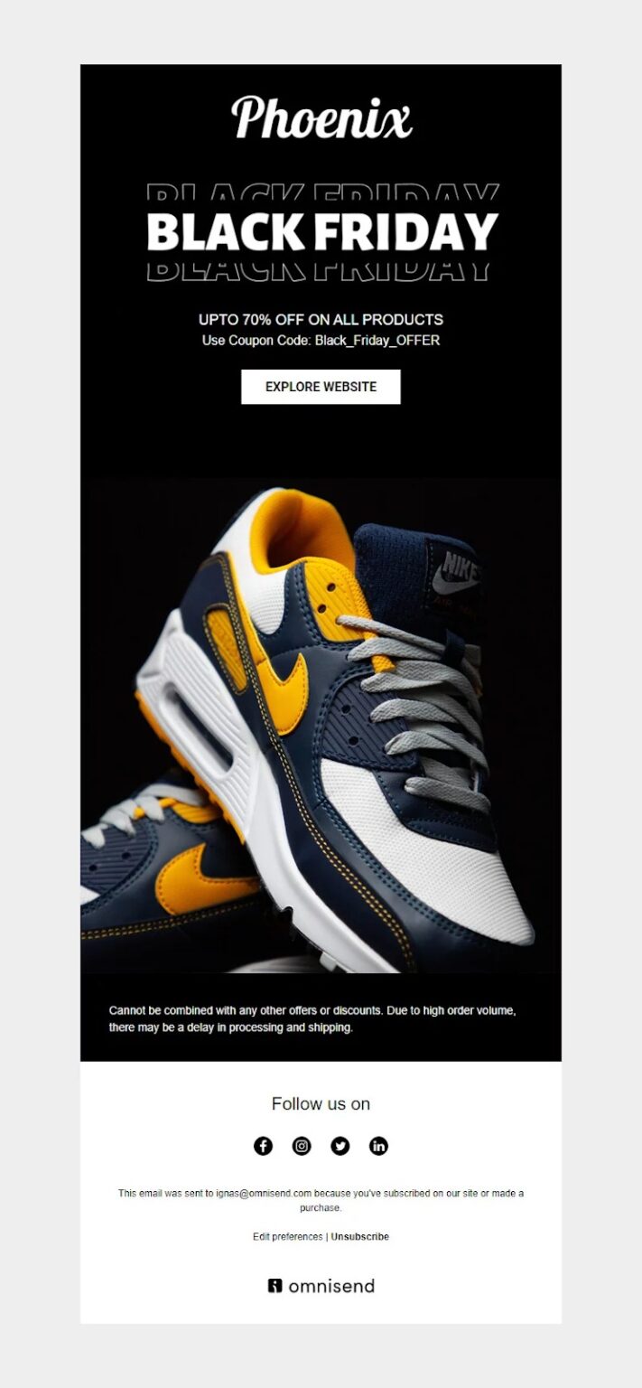 10 best Black Friday email examples and templates [2024]